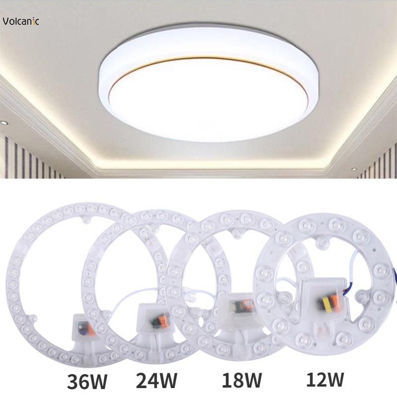 12/18/24/36W LED Panel Round Module Light Source Side Drive Ceiling ...