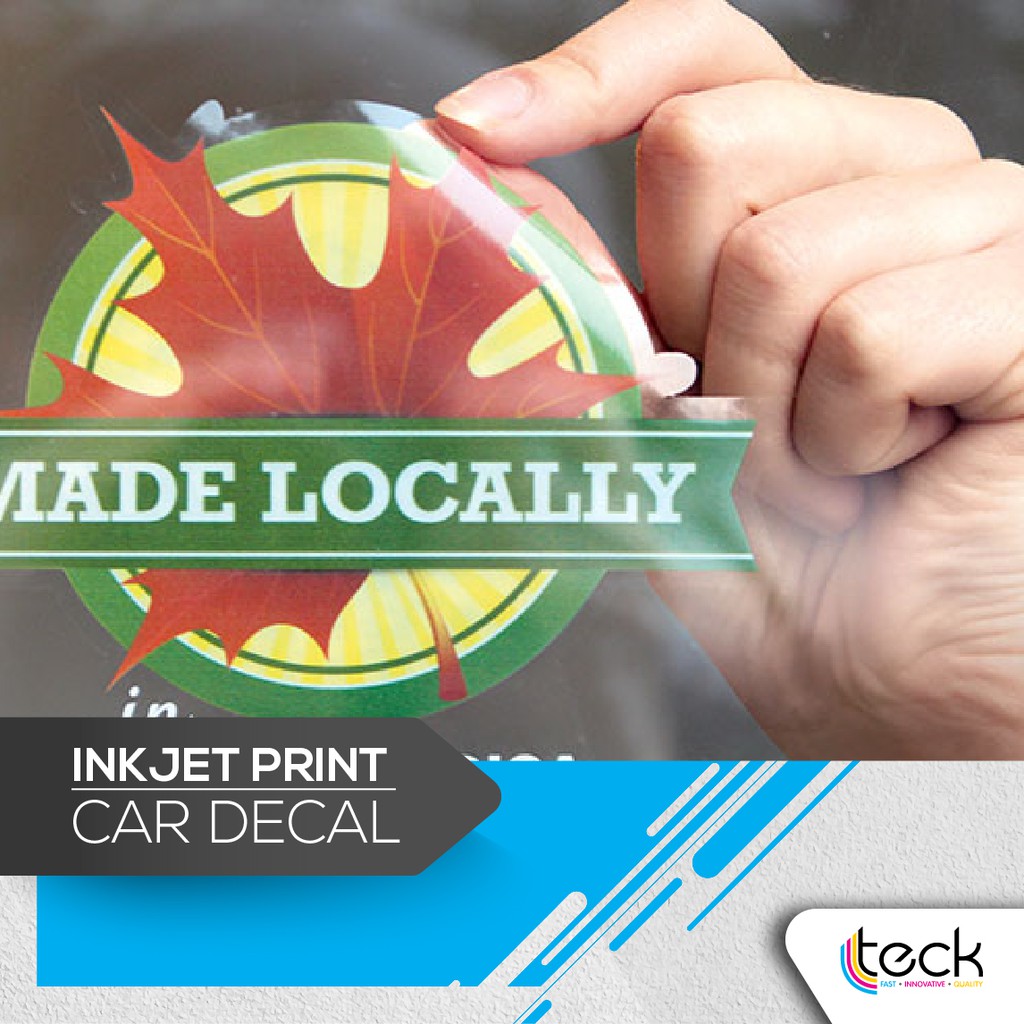 Car Sticker/Road tax sticker/Club Sticker, Static Cling Window Sticker ...