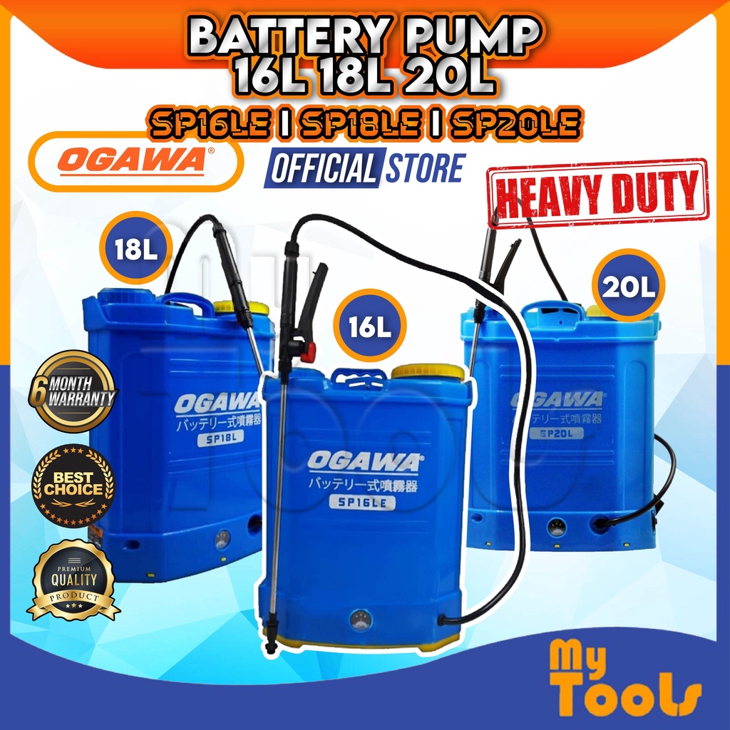 Mytools 16/18/20L Kazumi Pandora Ogawa Steel Power Rechargeable Battery ...