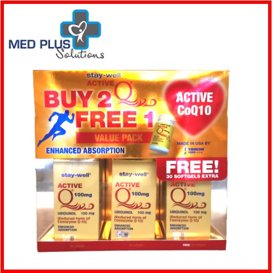 Stay well Active Q10 100mg (Exp: 7/2025) | Shopee Singapore