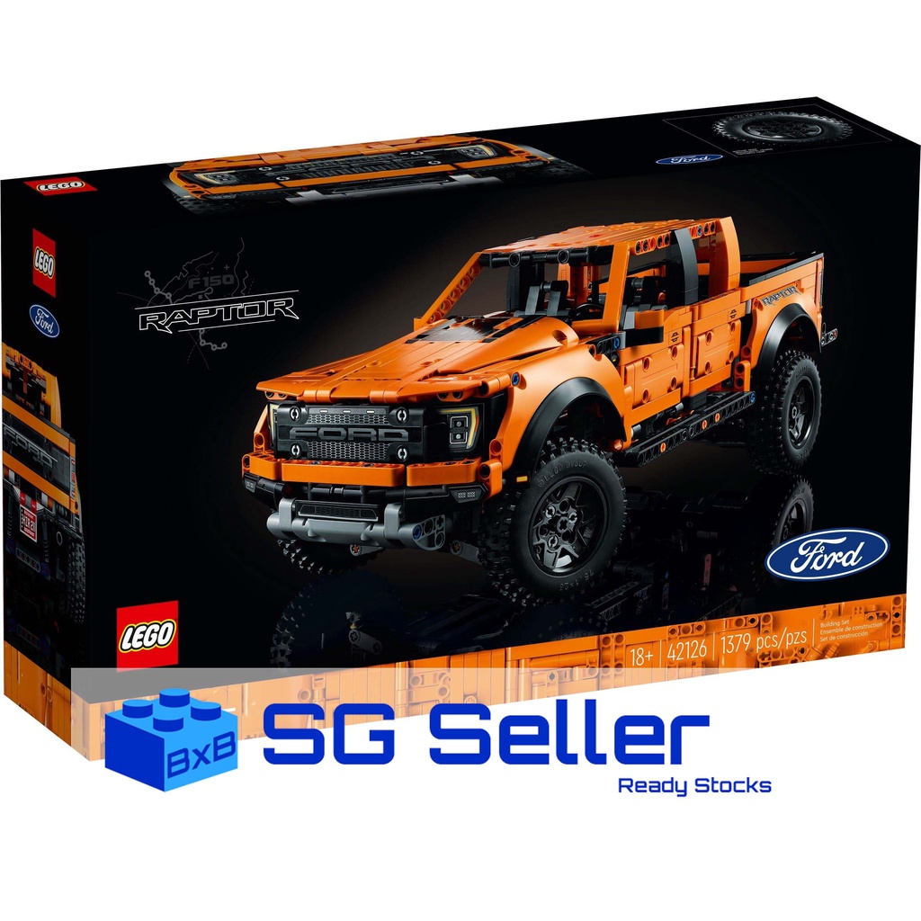 Lego Technic 42126: Ford F-150 Raptor | Shopee Singapore