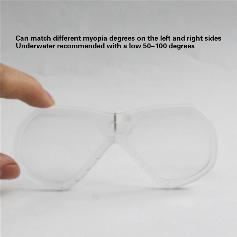 Snorkeling Myopia Diving Lens 150-600 Degree Snorkel Mask Swimming ...