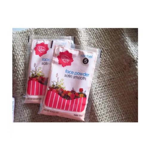 Viva Face Powder Satin Smooth 15g (sachet) | Shopee Singapore