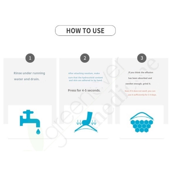 NEODerm Roll Hydrocolloid Dressing 5cm x 1m, 10cm x 1m Acne Pimple ...