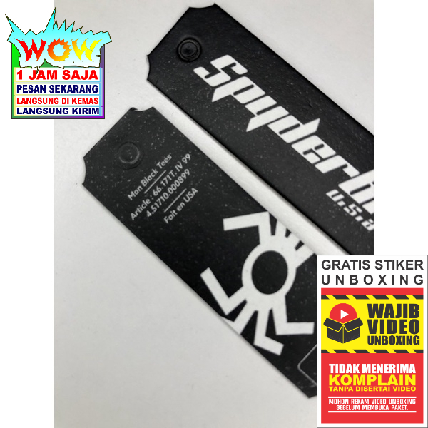 MINIMAL SPYDERBILT LABEL TAG HANGTAG NAME TAG PRICE TAG MINIMUM ORDER ...