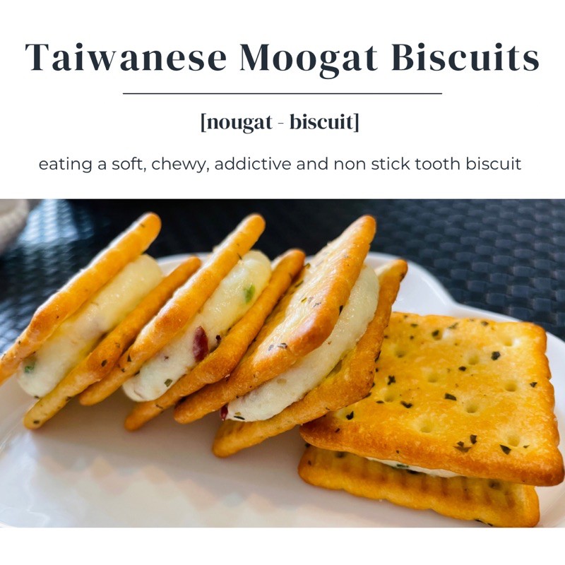 [Homemade] 🇹🇼 Taiwanese Nougat Biscuits 牛扎饼 and Nougat / Snowflake ...