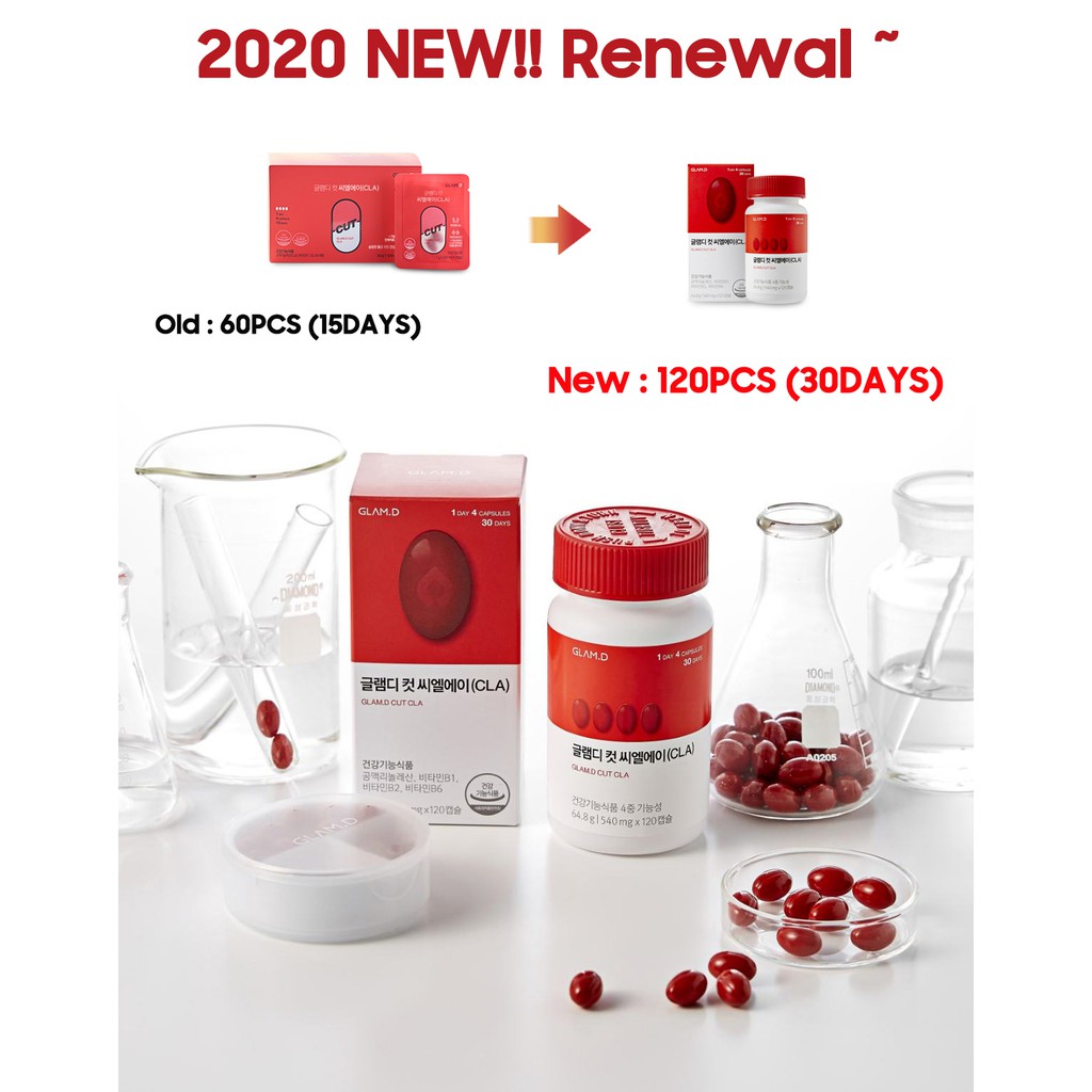 NEW!! GLAM D Cut CLA / Slimming / Slimming body / slimming pill / glam ...