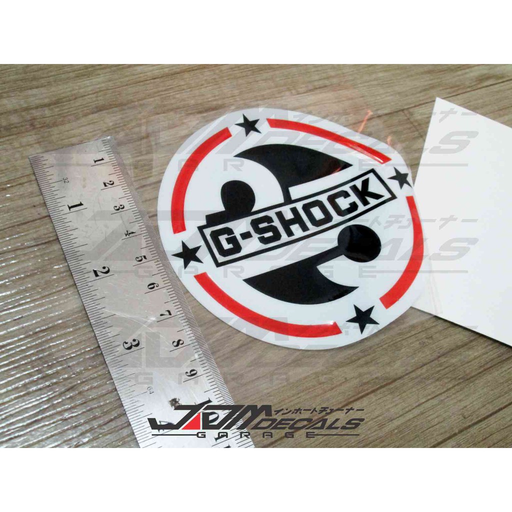 G-Shock 25th Anniversary Window Decal Sticker | Shopee Singapore