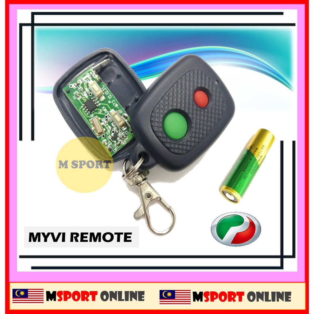 Perodua Remote Control Duplicator Myvi Kancil Kelisa Kenari | Shopee ...