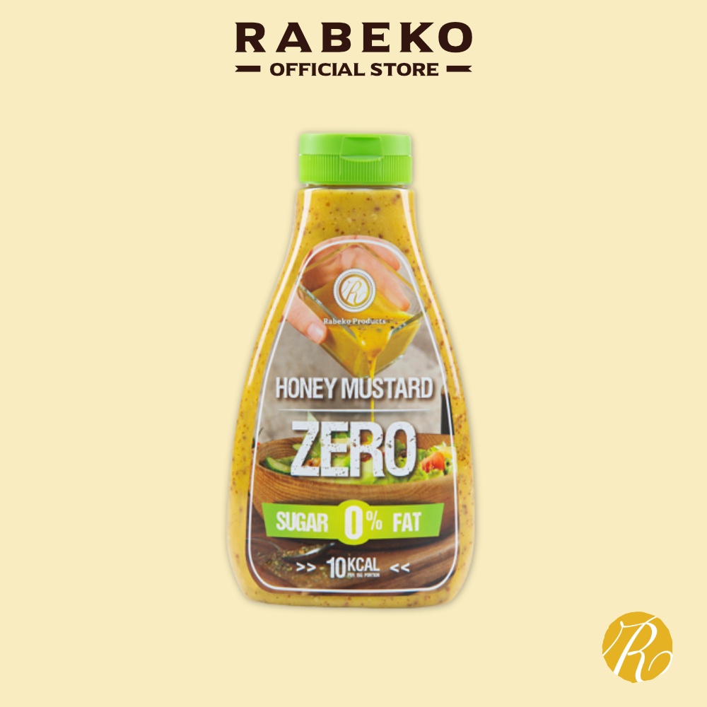 Rabeko Honey Mustard ZERO Sauce | 425ml | Shopee Singapore
