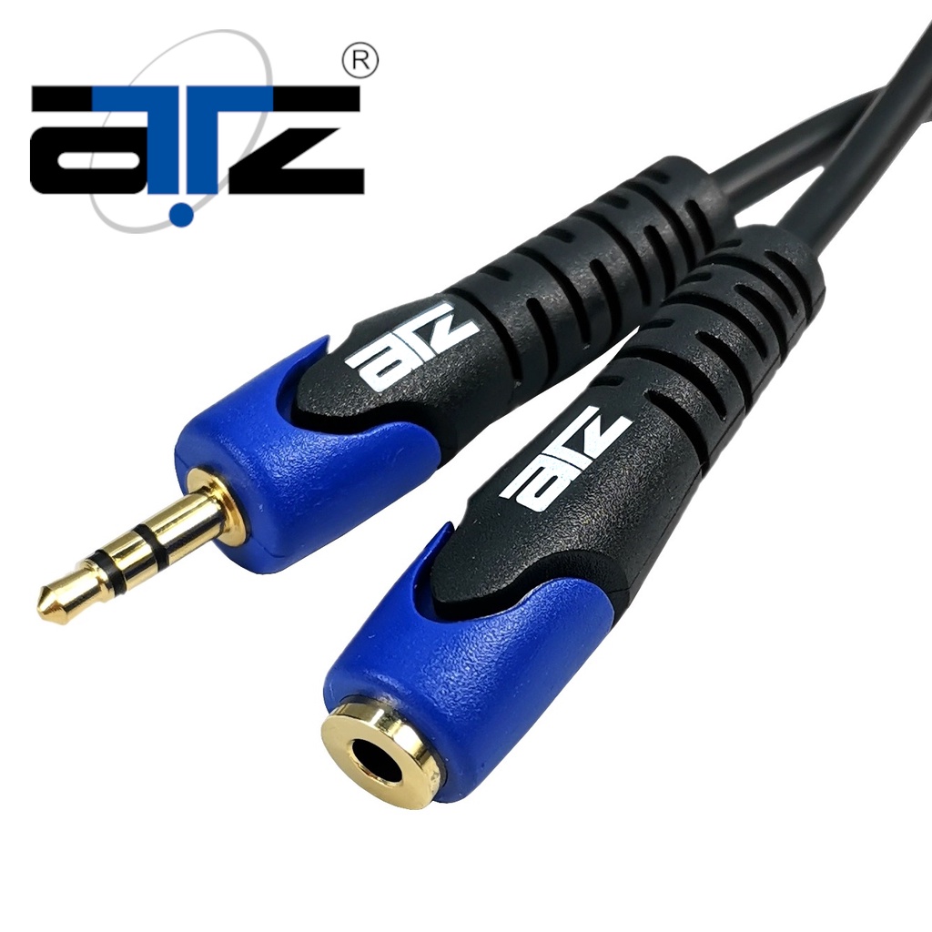 ATZ (0.5m to 3m) Stereo 3.5mm Male to Female Audio Cable ,3.5mm male to ...