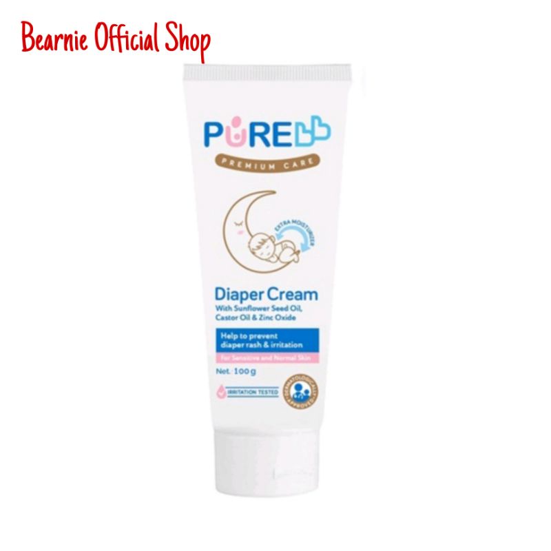 Pure BB Diaper Rash Cream 100gr/PureBB Pure Baby Diaper Rash Cream ...