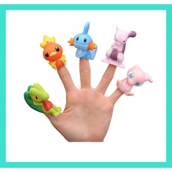 [Pokemon] Pokémon Finger Puppets Vol.2 | Shopee Singapore