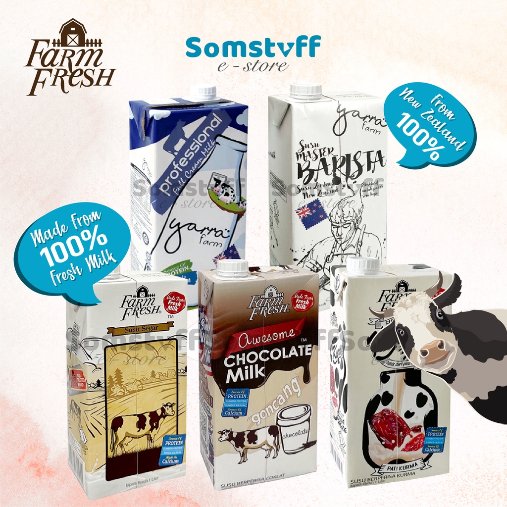 Farm Fresh UHT Milk (1L) | Shopee Singapore