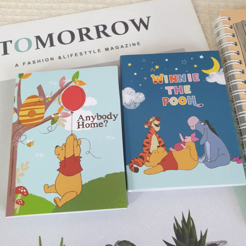 Disney Styling Notepad Color Small Stationery Pooh Message Note ...