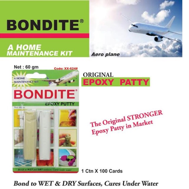 60GM Bondite Original Epoxy Patty / The original STRONGER epoxy patty ...