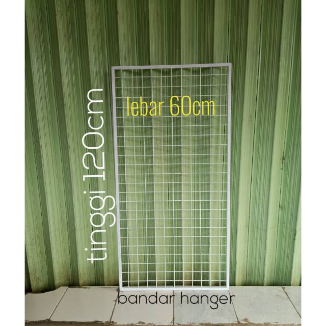 PUTIH Ram Net 60x120 White coating Frame | Shopee Singapore