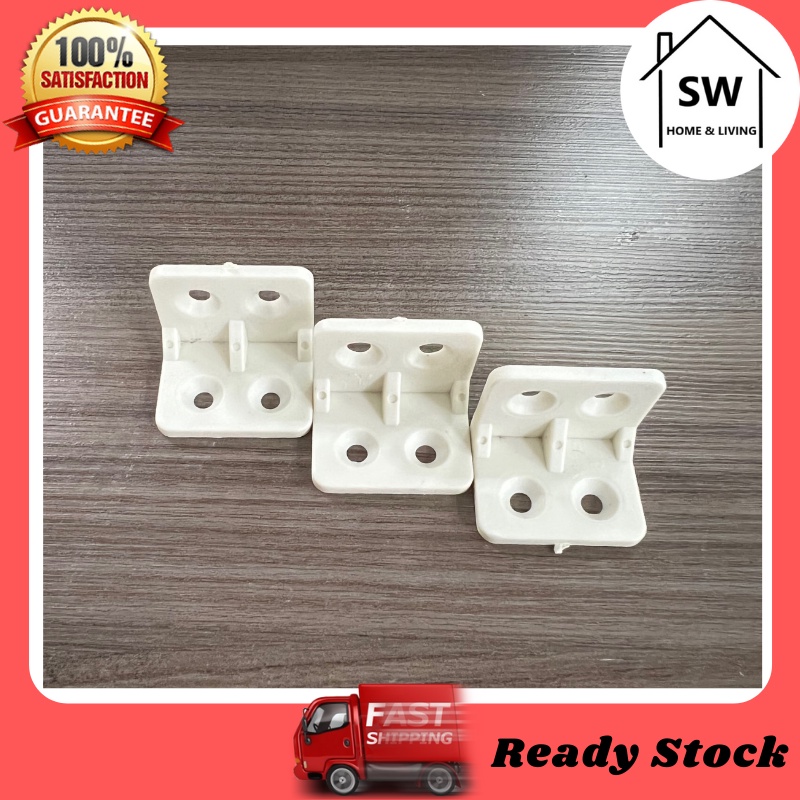 SW L braket Plastic Kabinet L Bracket Plastic L Shaped Right Angle ...