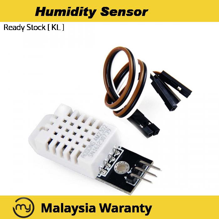 Arduino DHT22 Humidity Moisture and Temperature Sensor Module | Shopee ...