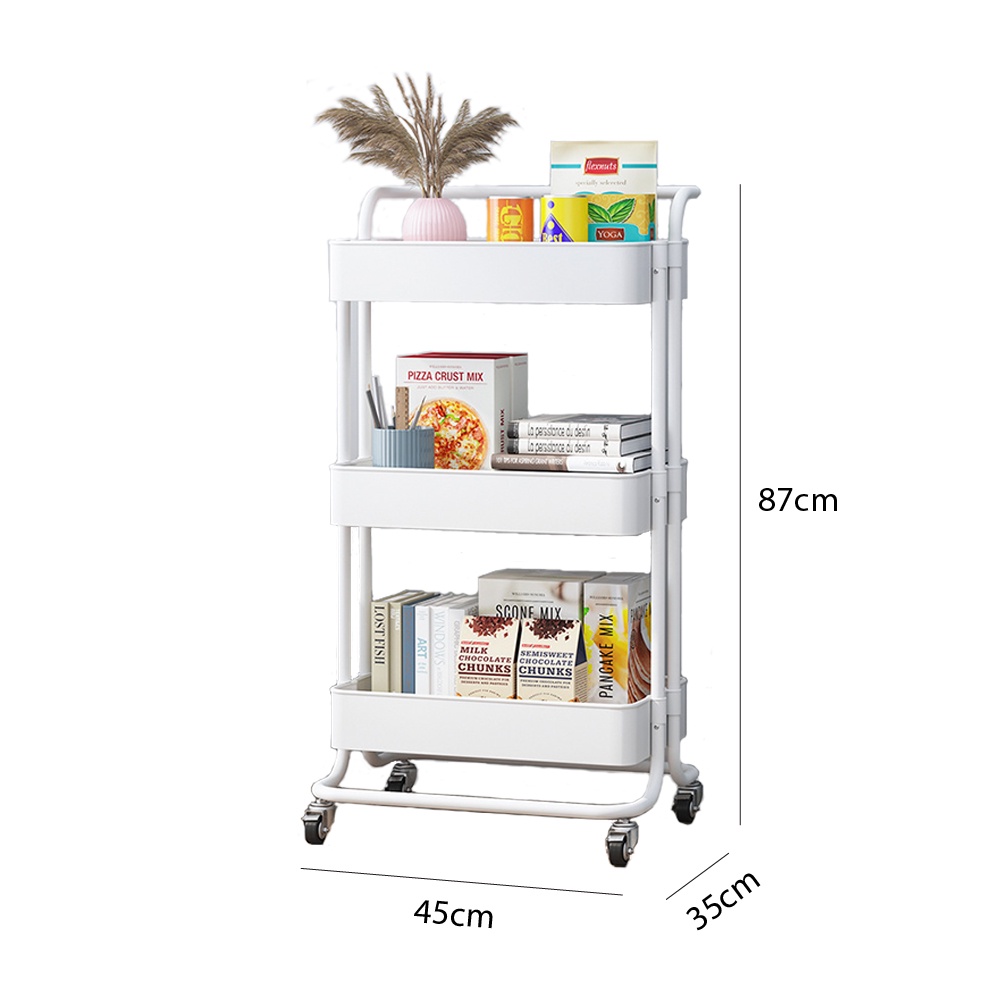(JIJI SG) TATAMI Kitchen Multi-Purpose Trolley / Kitchen Storage ...