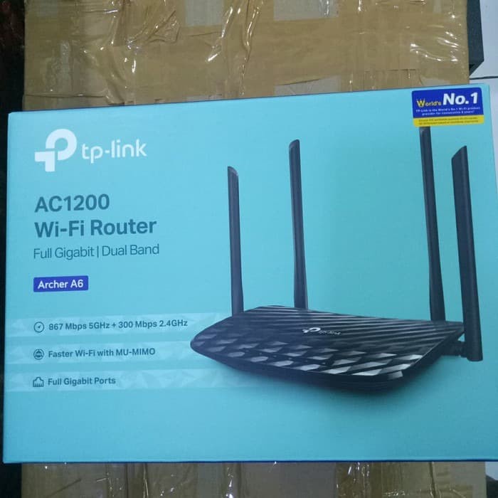 Tplink Archer A6 Wifi Router Gigabit Wireless MU-MIMO Tp Link Original ...