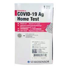SD BIOSENSOR Standard Q Covid-19 AG Home Test Antigen Rapid Self Test ...