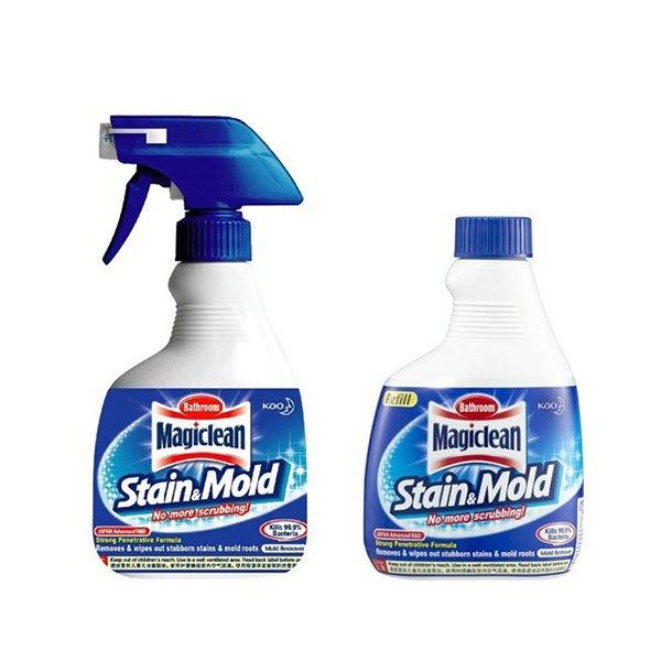 Magiclean Stain and Mold 400ml (Trigger + Refill Combo Pack) | Shopee ...