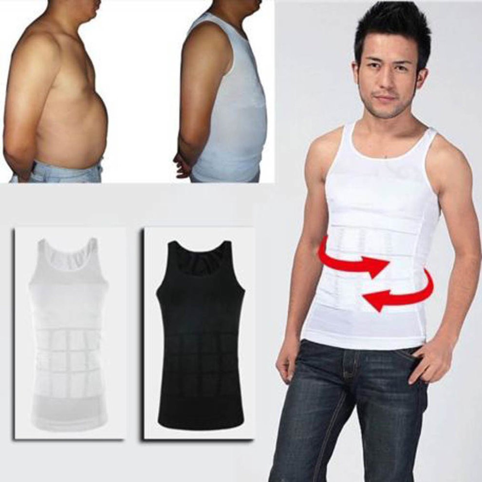 Slim 'N Lift Men Body Shaper Sports Slimming Vest Men's Underwear ...