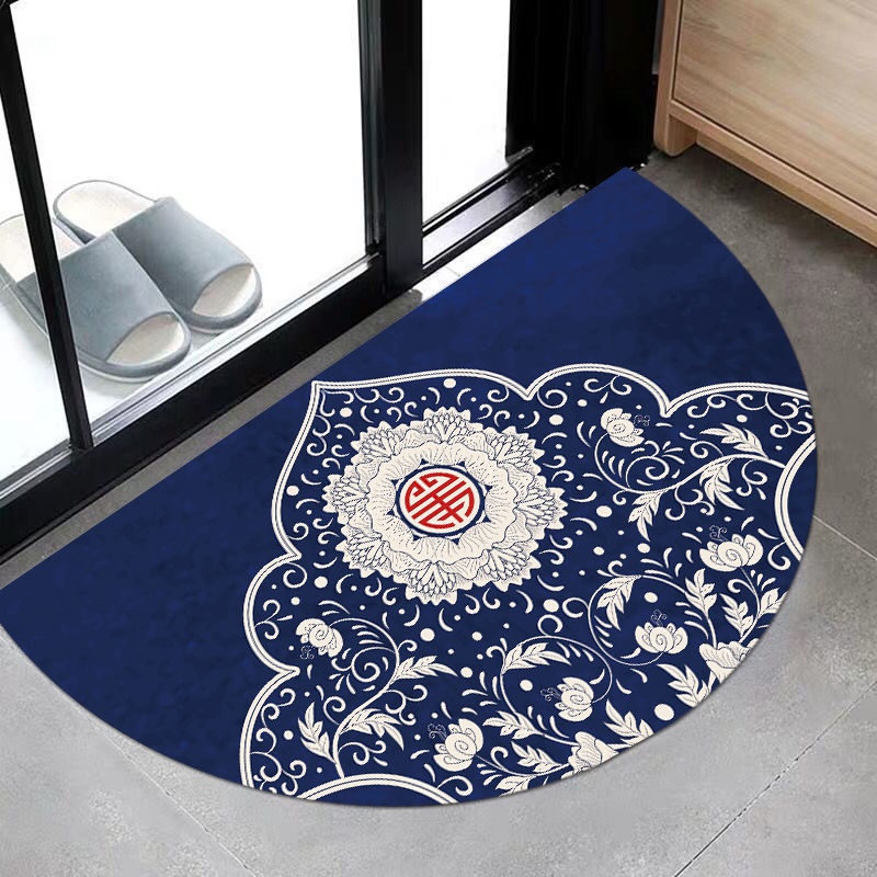 New semi-circular floor mat / Semicircle Area Rug Floor Mat Decorative ...