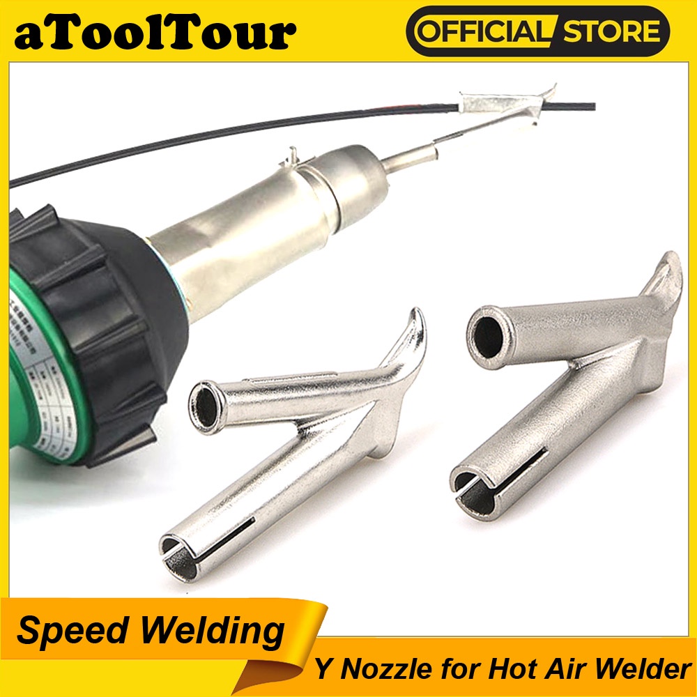Speed Welding Tip Nozzle Plastic Welder Round Y Hot Air Gun Vinyl ...