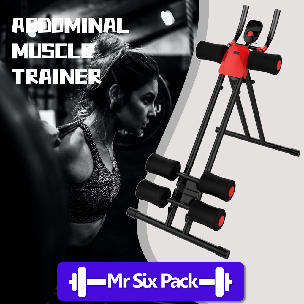 YH-GSC-001 AB ROLLER PLANK SIX PACK CARE ABDOMINAL MUSCLE TRAINER ...