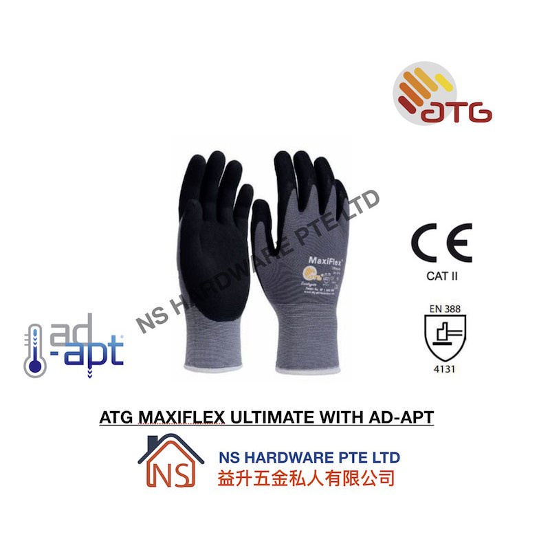 ATG MAXIFLEX® ULTIMATE™ AD-APT 42-874 Anti Cut Work Gloves | Shopee ...