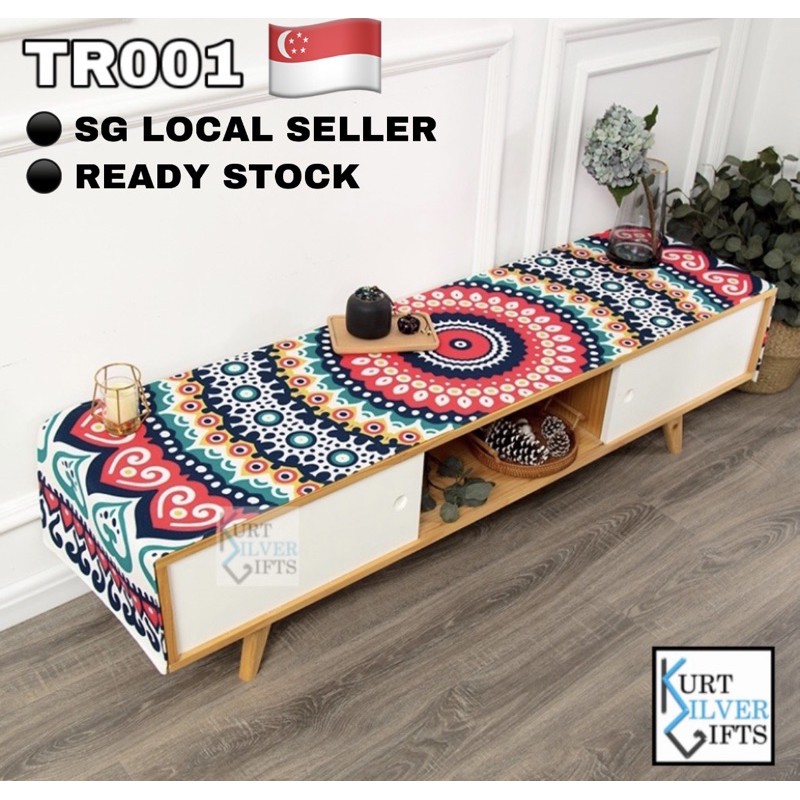 READY STOCK Mandala Table runner bohemian Indian design waterproof ...