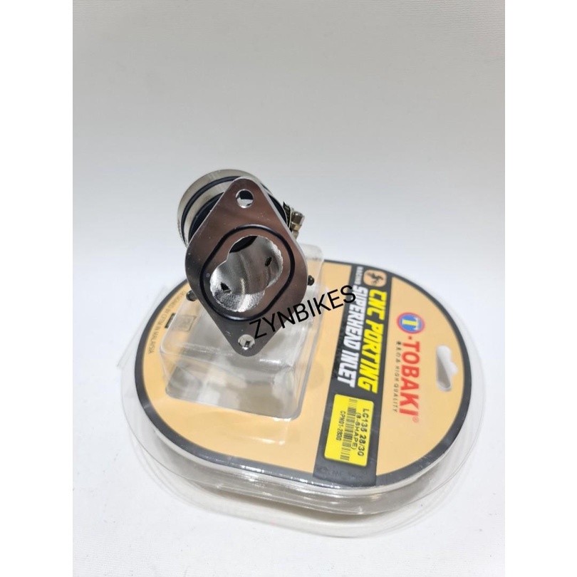 TOBAKI SUPERHEAD CNC PORTING INTAKE PIPE 28MM 30MM 32MM 34MM YAMAHA ...