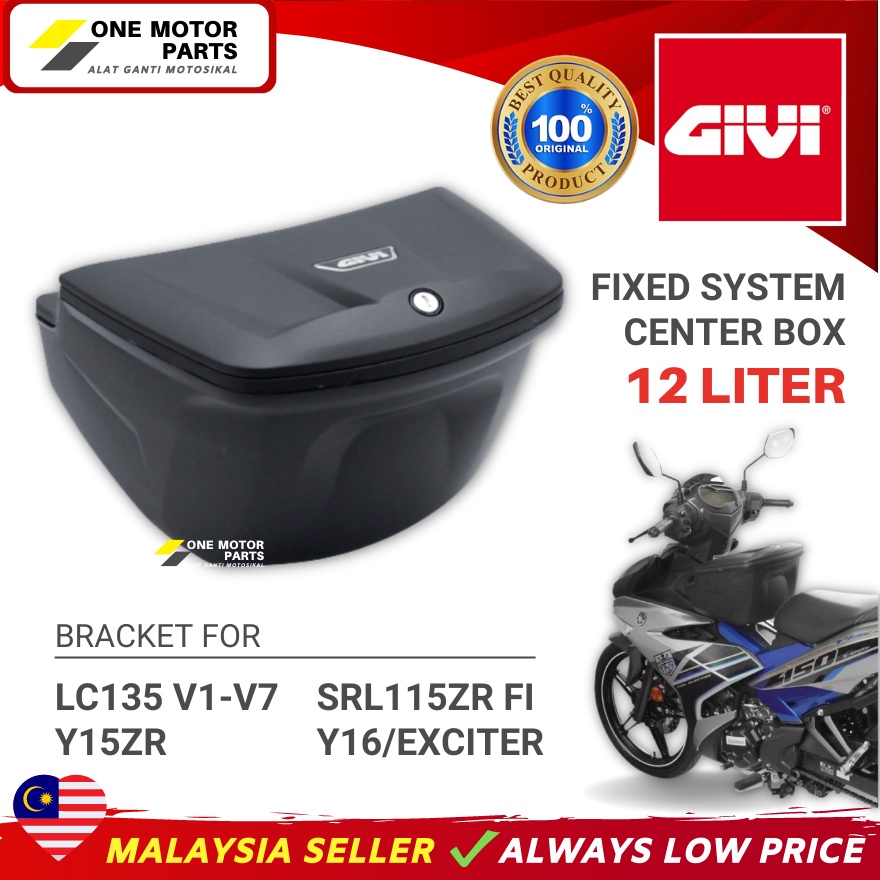 GIVI Center Box LC135 V1-V7 / Y15ZR / Y16 / EXCITER 155 / SRL115ZR FI ...
