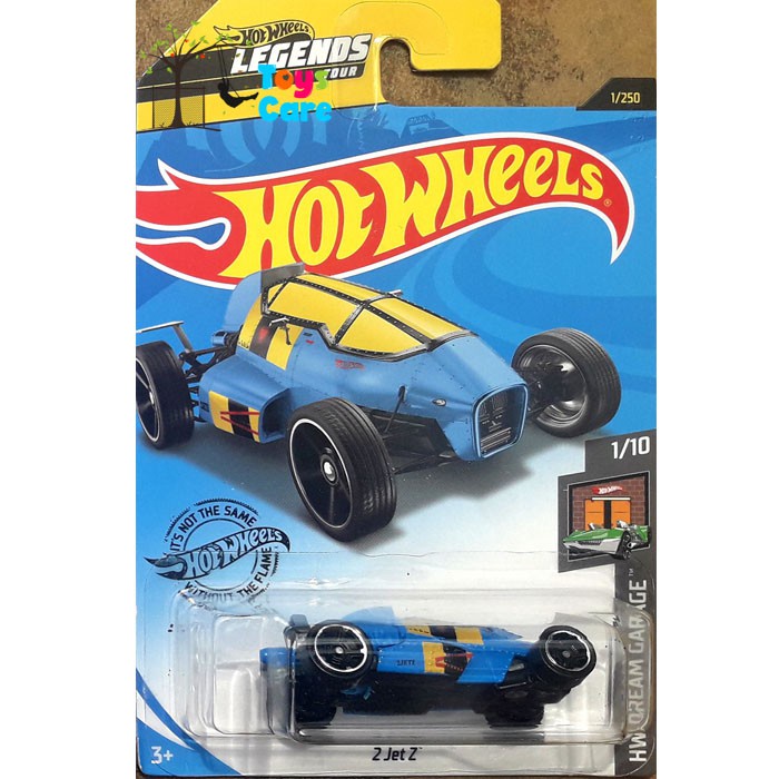 Hotwheels 2 JET Z 2020 Blue TRACK ACES STARS Racing Car ORIGINAL MATTEL ...