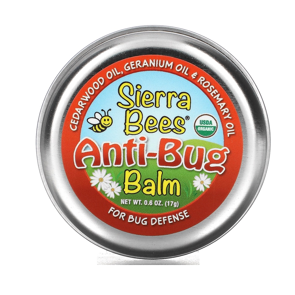 Organic Anti-Bug Balm, Mosquito Repellent with Citronella Oil [Sierra ...