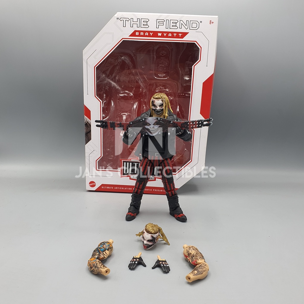Mattel WWE Ultimate Edition 7 The Fiend Bray Wyatt Back in Box | Shopee ...