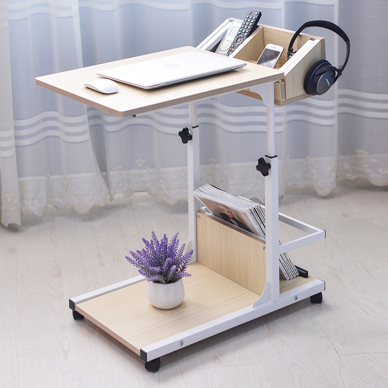 Bedside Lifting Table Lazy Table Simple Bed Modern Movable Lifting ...