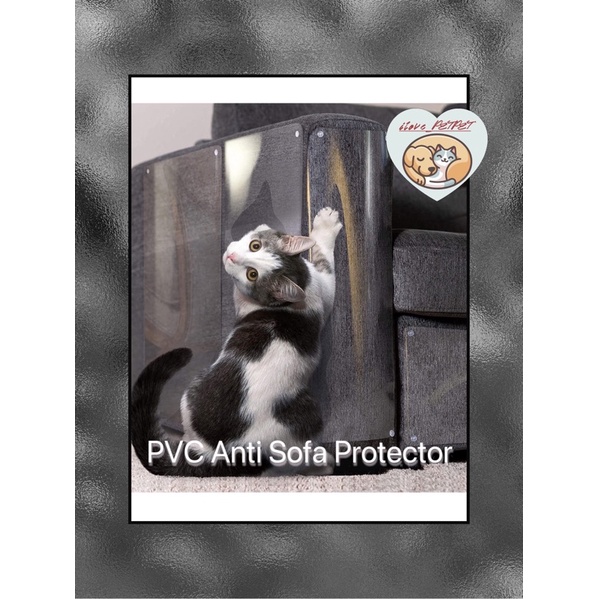 【SG Ready Stock】 Cat Sofa Scratching Guard | Self-Adhesive Clear PVC ...