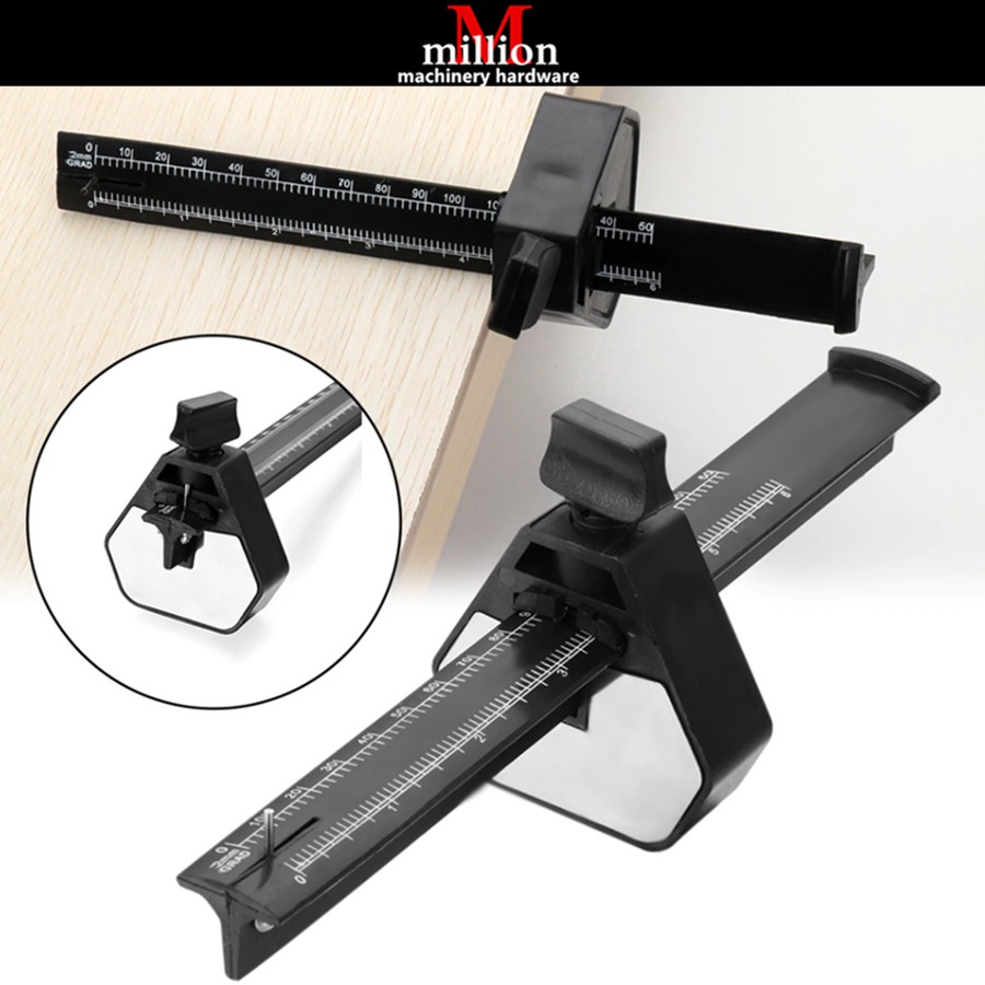 6" 0-150mm Professional Carpentry Woodworking Parallel Scriber Mortise ...