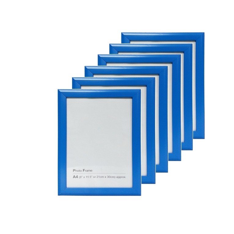 PREMO Colorfun Photo Frame- A4 (Light Blue) | Shopee Singapore