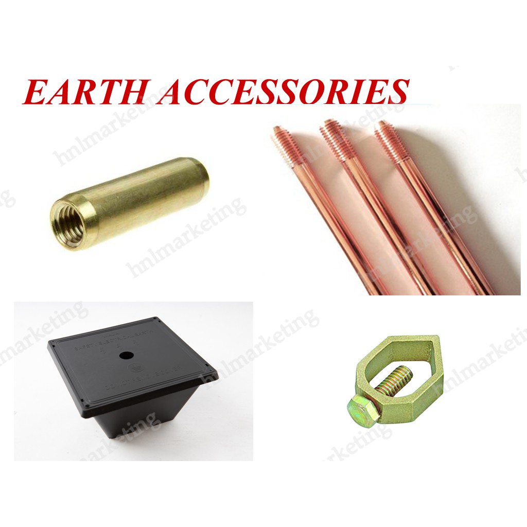 EARTH CHAMBER CLAMP COUPLING CONNECTOR ROD | Shopee Singapore