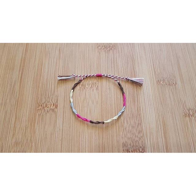 Handmade rope bracelet (chines stair braid) | Shopee Singapore