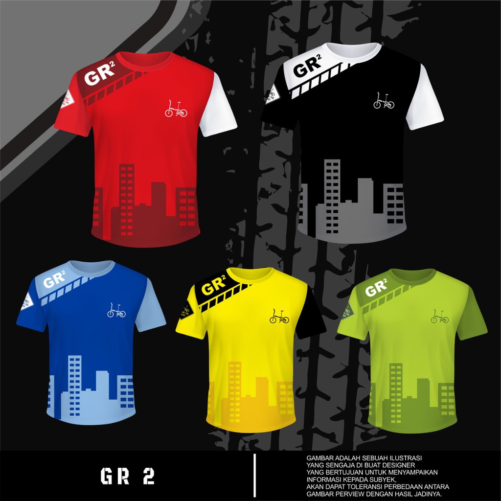 Gr2 Bicycle JERSEY | Premium | Grade A (PDK) | Shopee Singapore