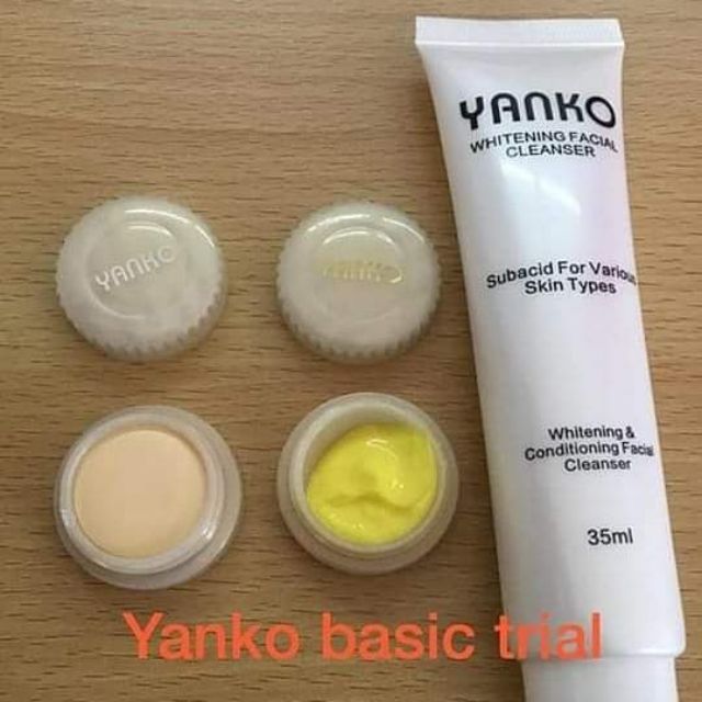 Yanko Skincare Basic Trai Set Kecil 3in1 | Shopee Singapore