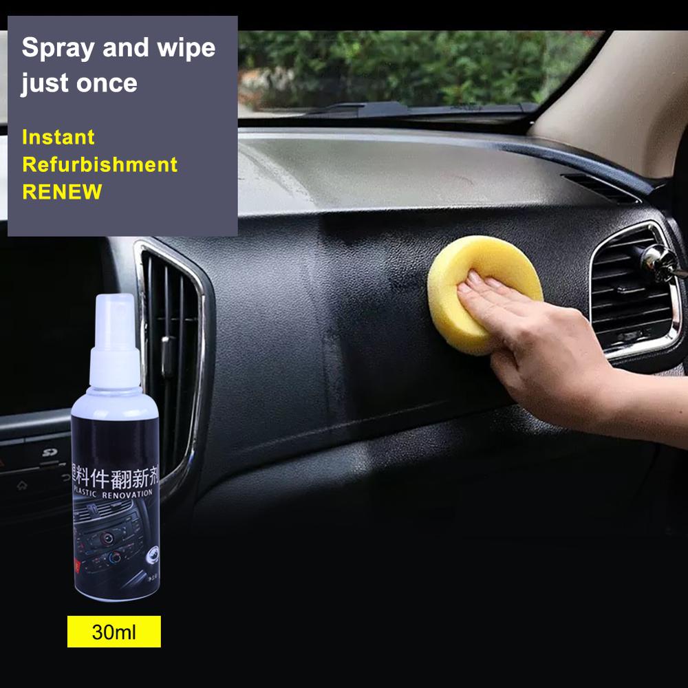 Car Renovation Automotive Plastic Refurbishment Agent 30Ml Interior ...