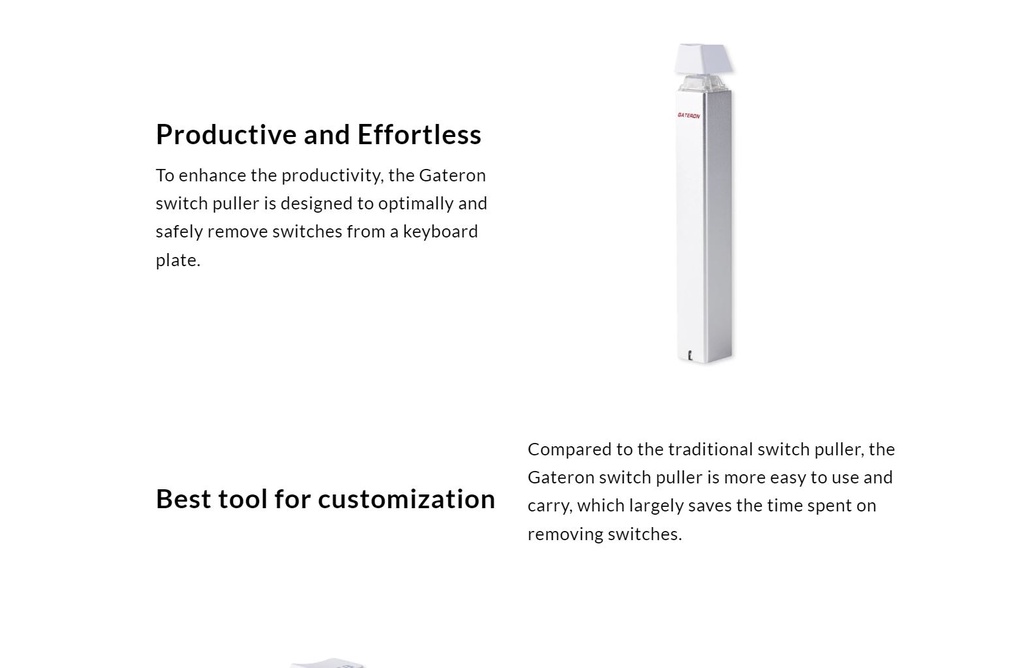 Keychron Gateron Keyboard Switch Puller-Red/Black/Silvery/Blue (1 YEAR ...