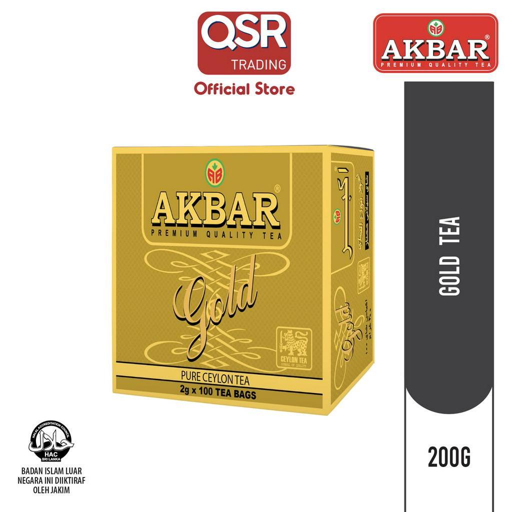 Akbar Tea Pure Ceylon Premium Tea - Gold Tea (200g) | Shopee Singapore