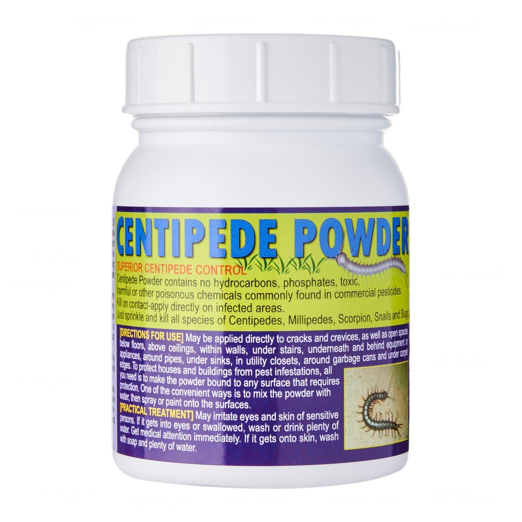 Centipede Powder | Effectively Kills Centipedes Millipedes Scorpions ...